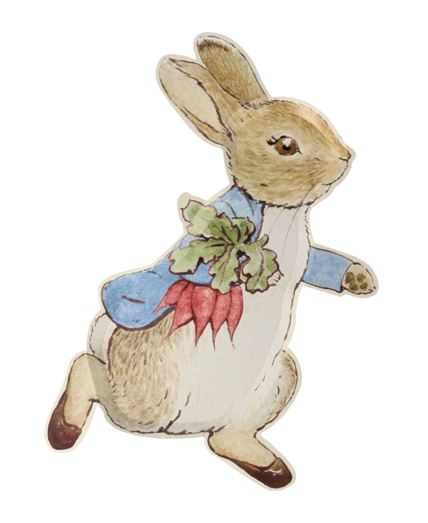 Peter Rabbit Cut Out Plates – The Paper House