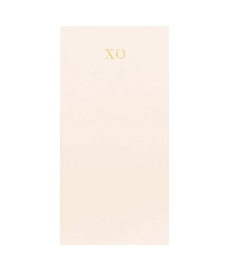 Pink XO Notepad – The Paper House